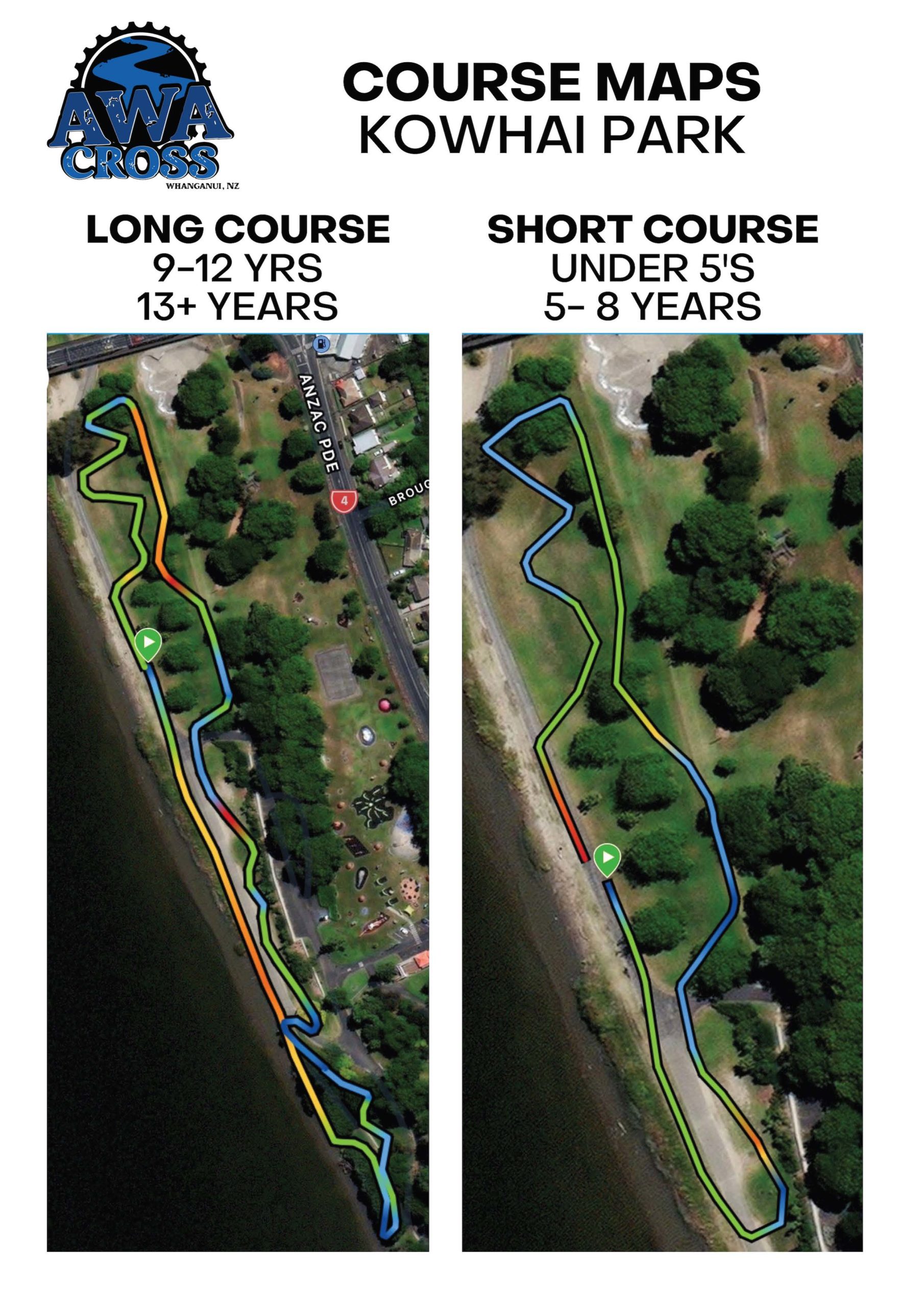 AwaCX Course Maps - Wanganui Cycling Club