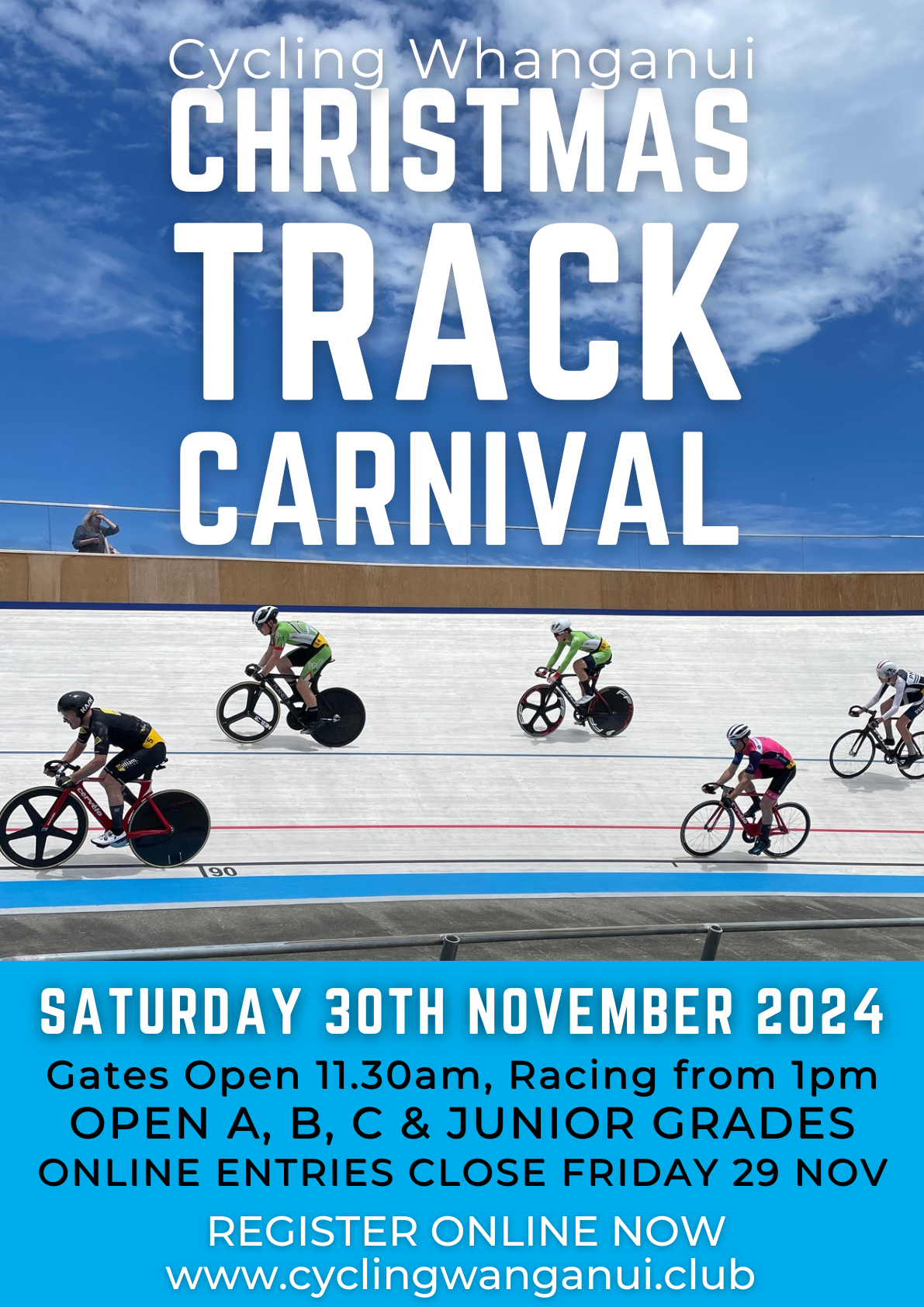 Christmas Track Carnival - Wanganui Cycling Club